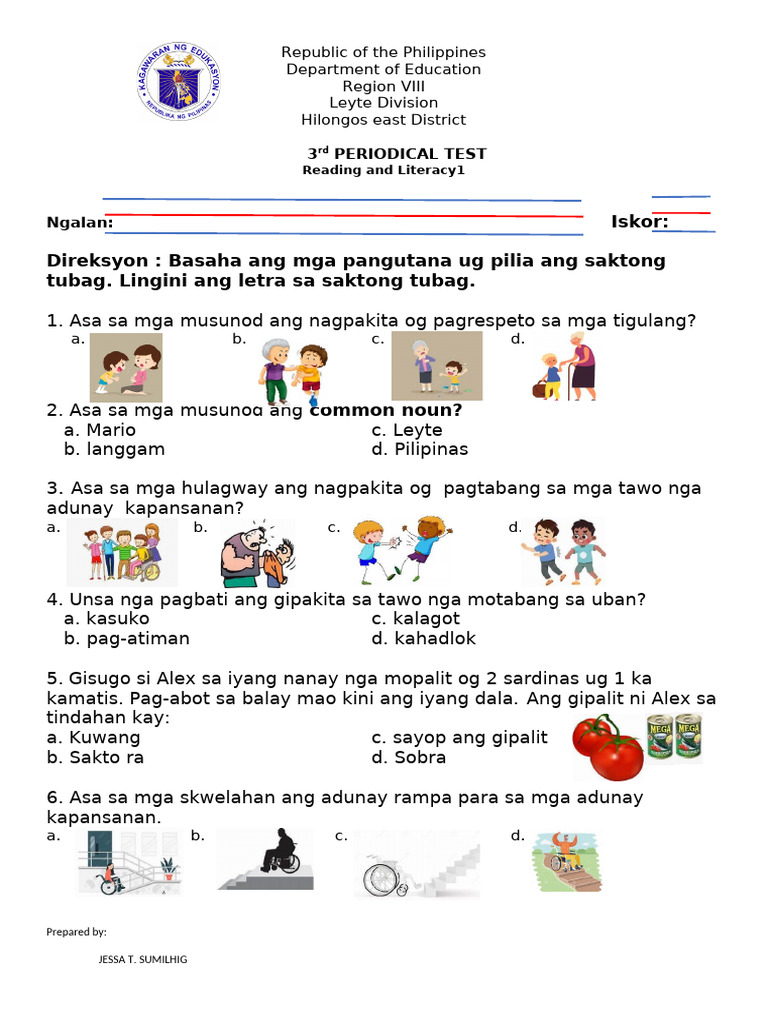 Q3 Reading and Lit - Bisaya | PDF