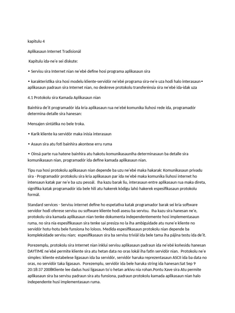 Tradusaun Bab 4,5&6 | PDF | Red mundial | Internet y web