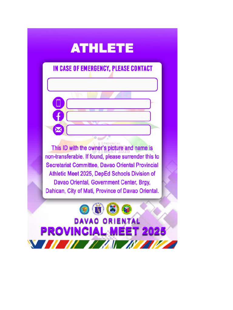 ATHLETES ID | PDF