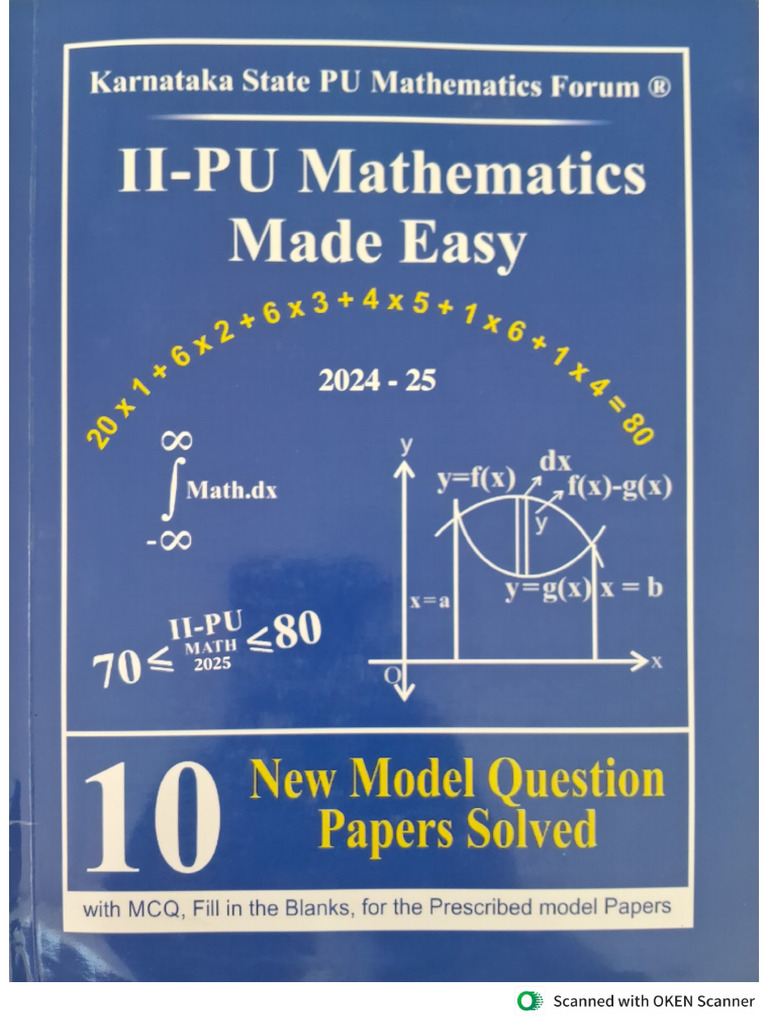 2 Puc Mathematics | PDF
