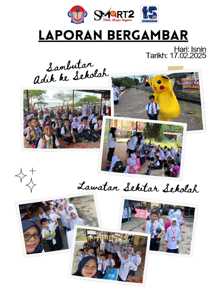 Laporan Bergambar Program Awal Persekolahan | PDF