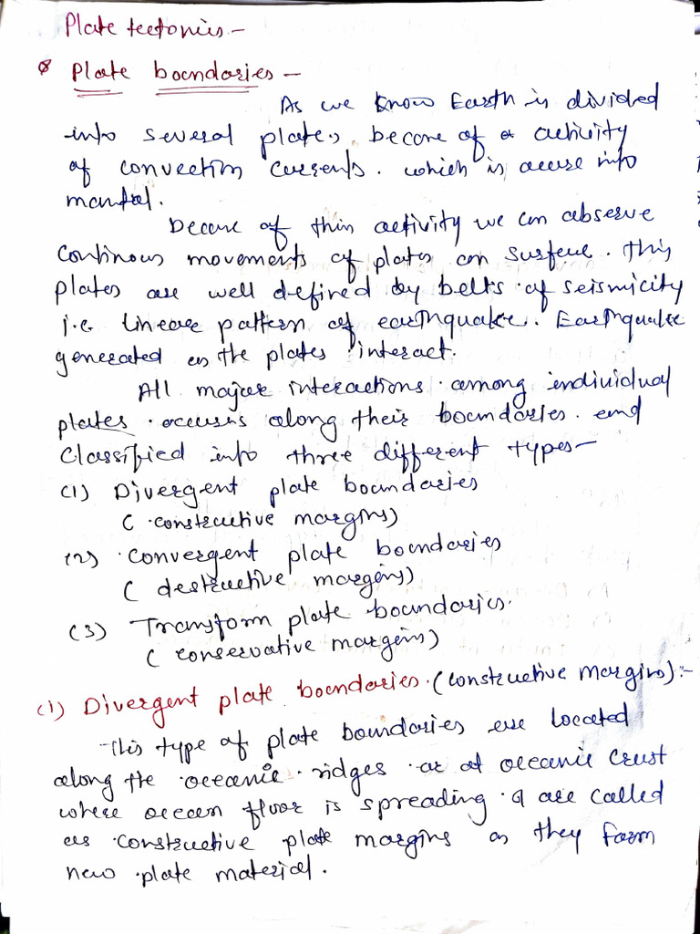 Plate Tectonics Explained | PDF