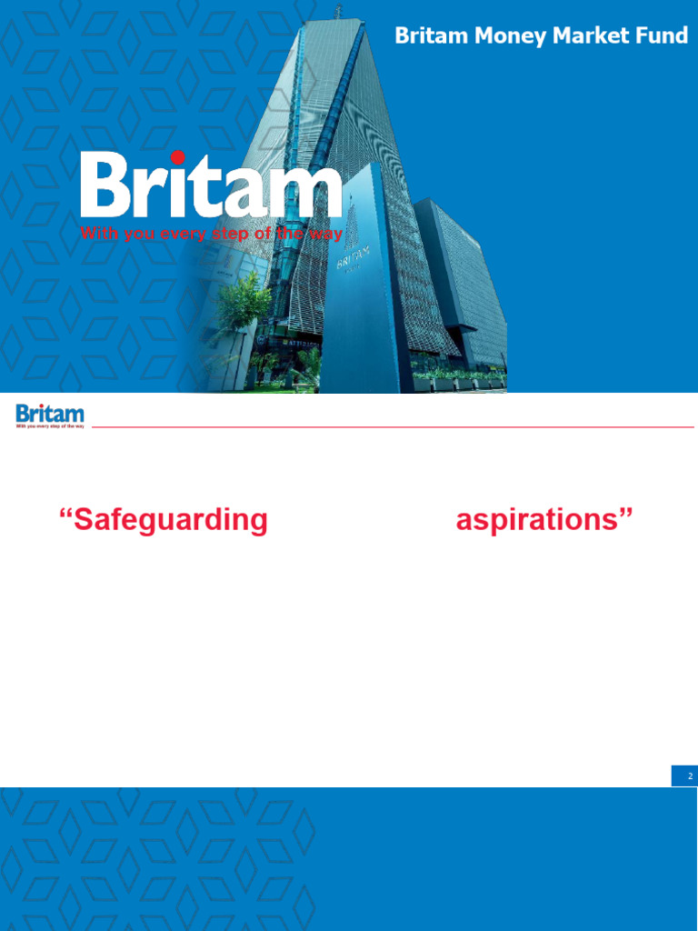Britam Money Market Fund Overview 2023 | PDF | Banks | Money Market Fund