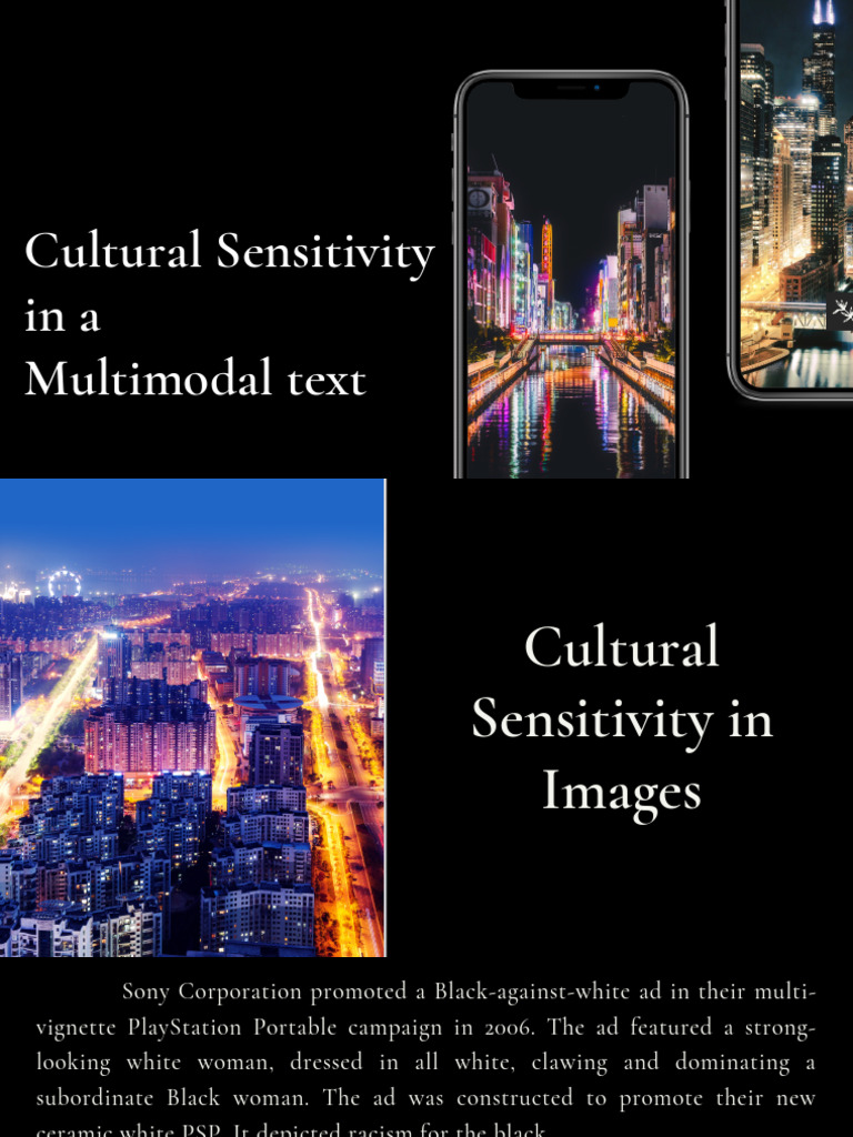 Week 9 - Cultural Sensitivity in A Multimodal Text | PDF