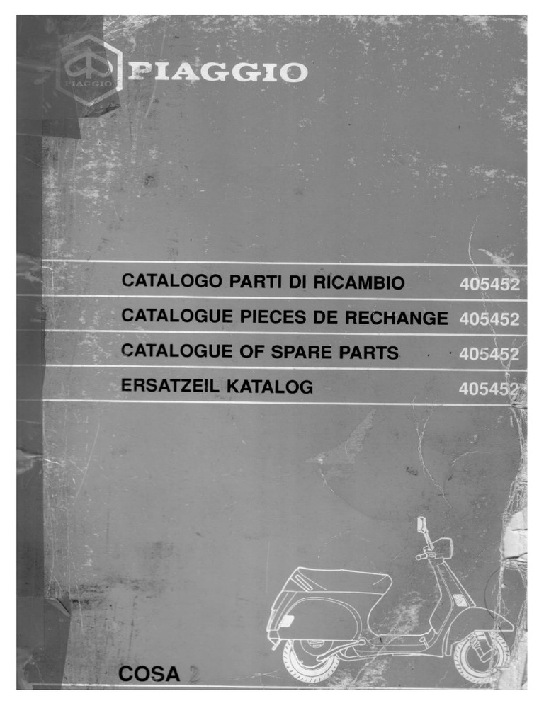 Manuale Ricambi Cosa 2 | PDF