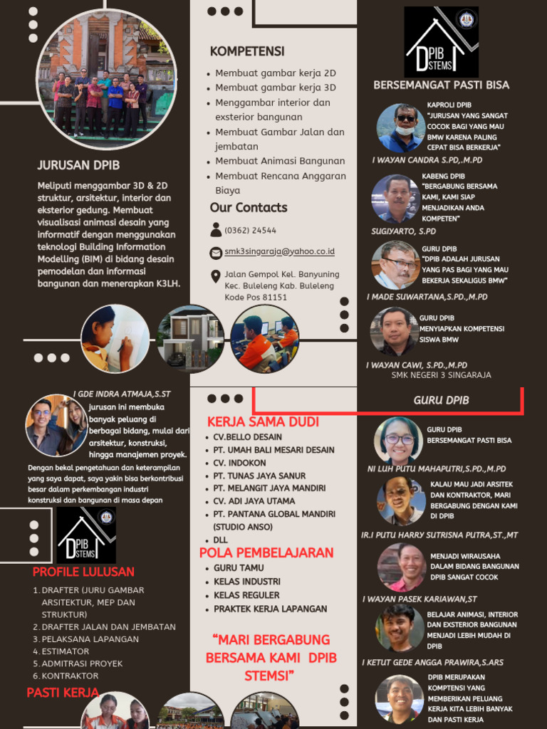 Promosi Jurusan Dpib | PDF