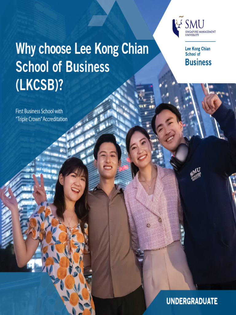 SMU LKCSB Brochure 2024 | PDF | Entrepreneurship | Strategic Management