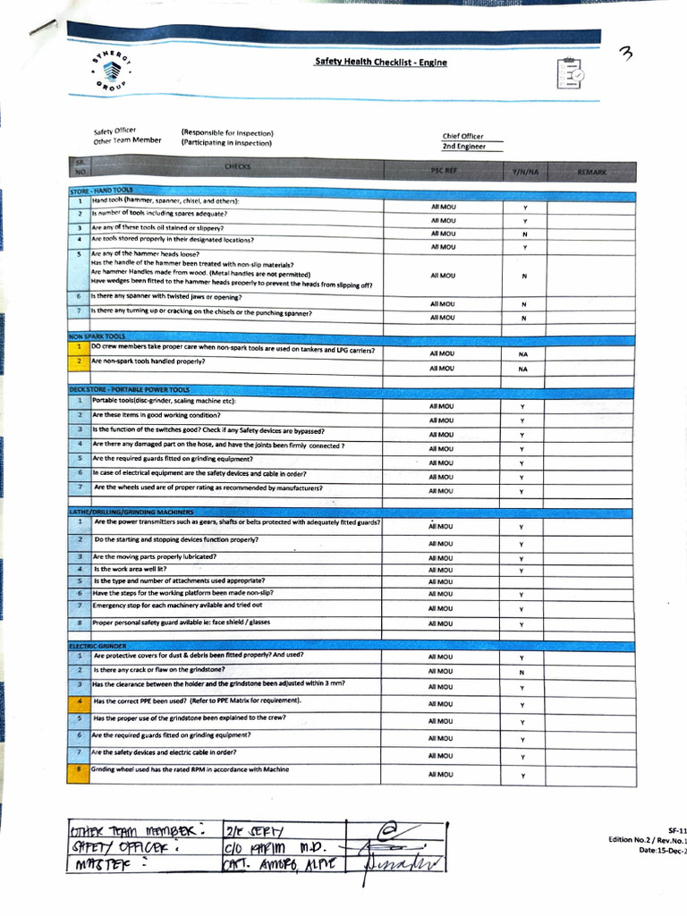 Sf-11b January Week3 | PDF | Tools | Equipment