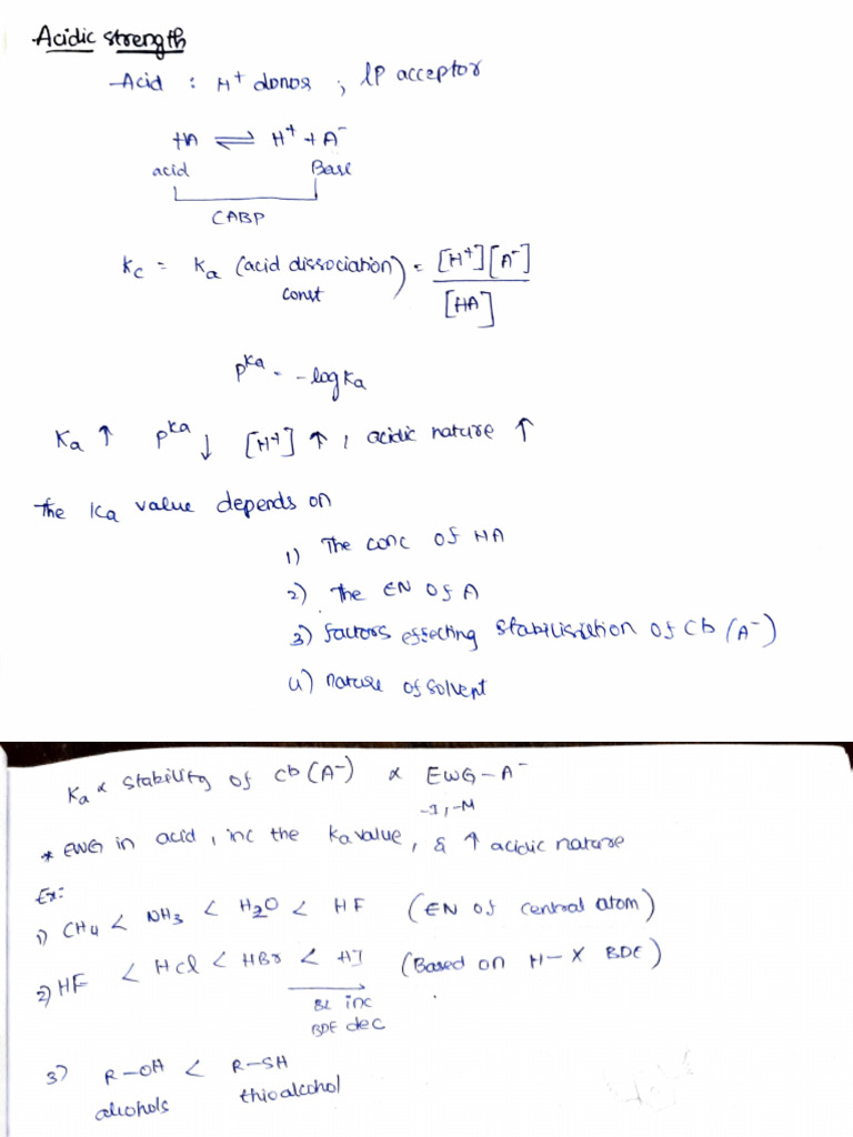ACIDIC&BASIC STRENGTH&TAUTOMERISM | PDF