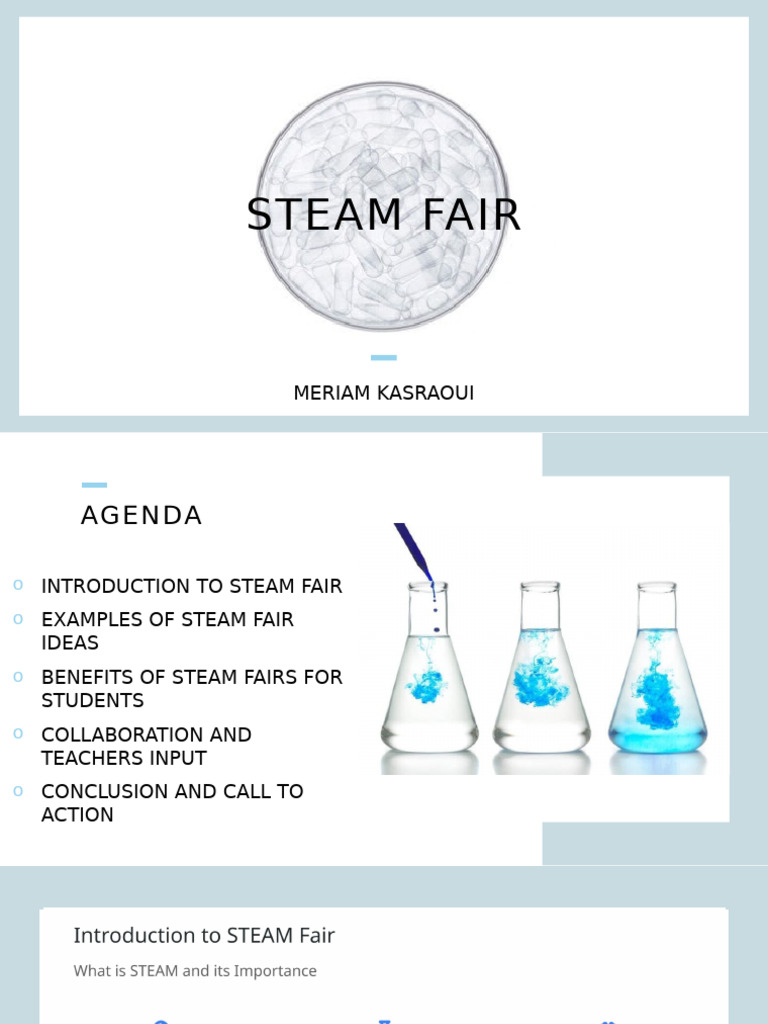 Benefits of STEAM Fairs for Students | PDF