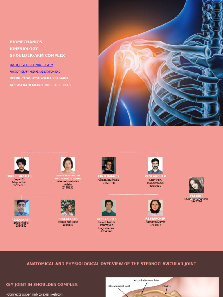 Biomechanics (Shoulder) | PDF | Anatomical Terms Of Motion | Shoulder