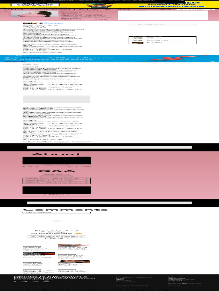 Lana Del Rey - She's Not Me Lyrics Genius Lyrics | PDF | Song Structure