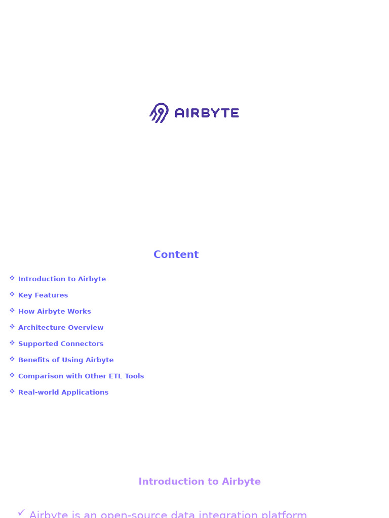 AIRBYTE | PDF