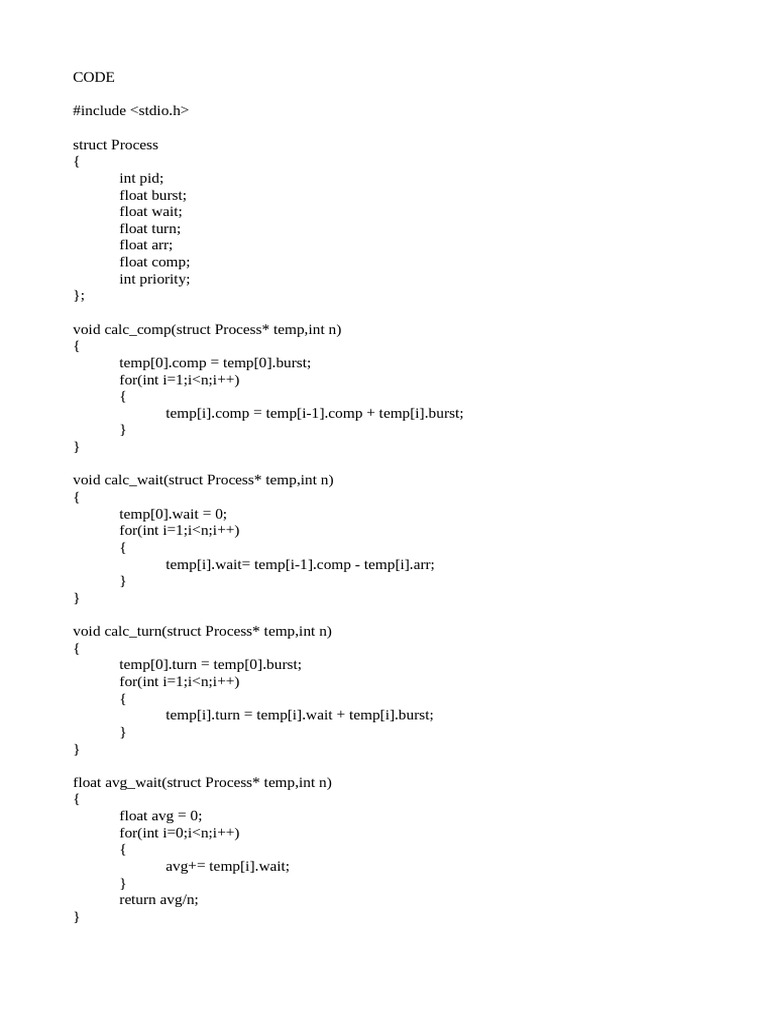 PRIORITY Scheduling Round Robin | PDF | Computer Programming | C++