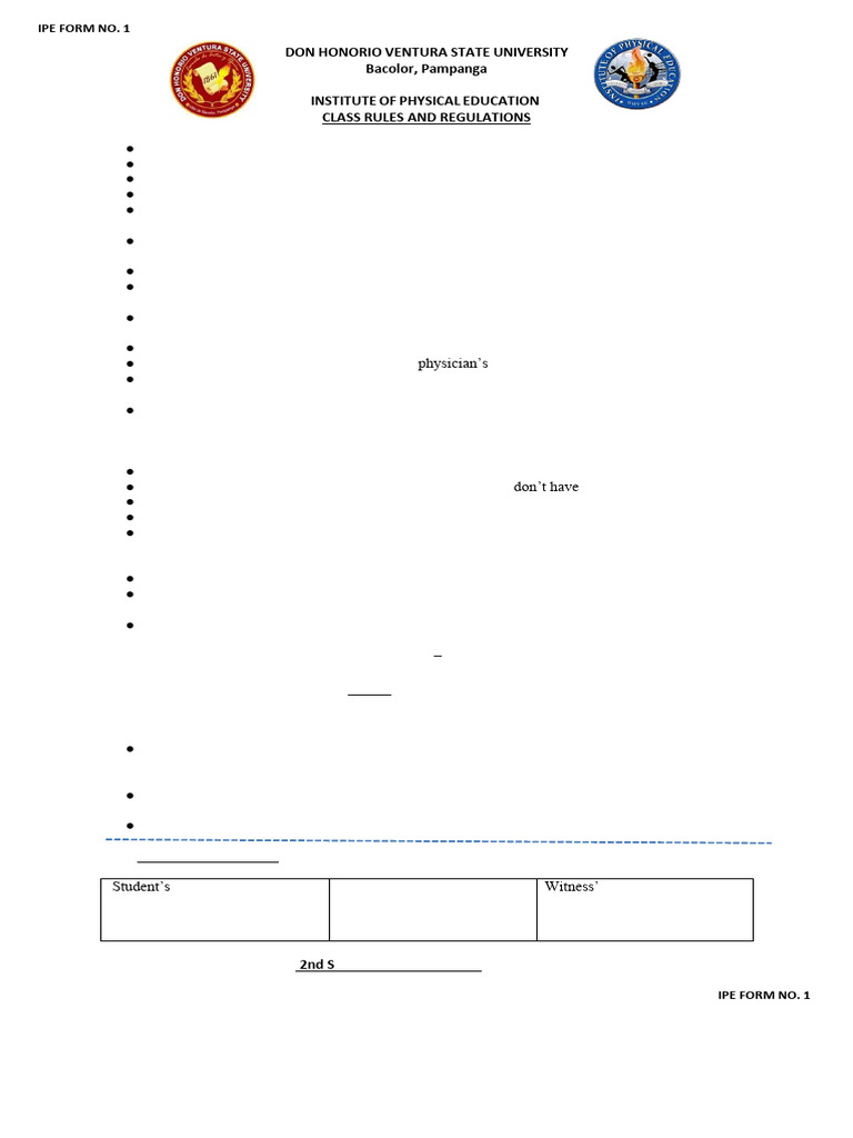 IPE-FORM-24-25-2ND-SEM1st-year-students | PDF