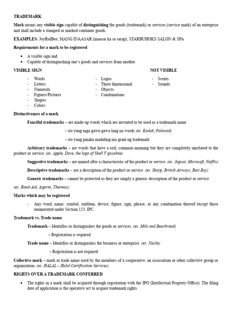 TRADEMARK AND COPYRIGHT | PDF | Copyright | Trademark