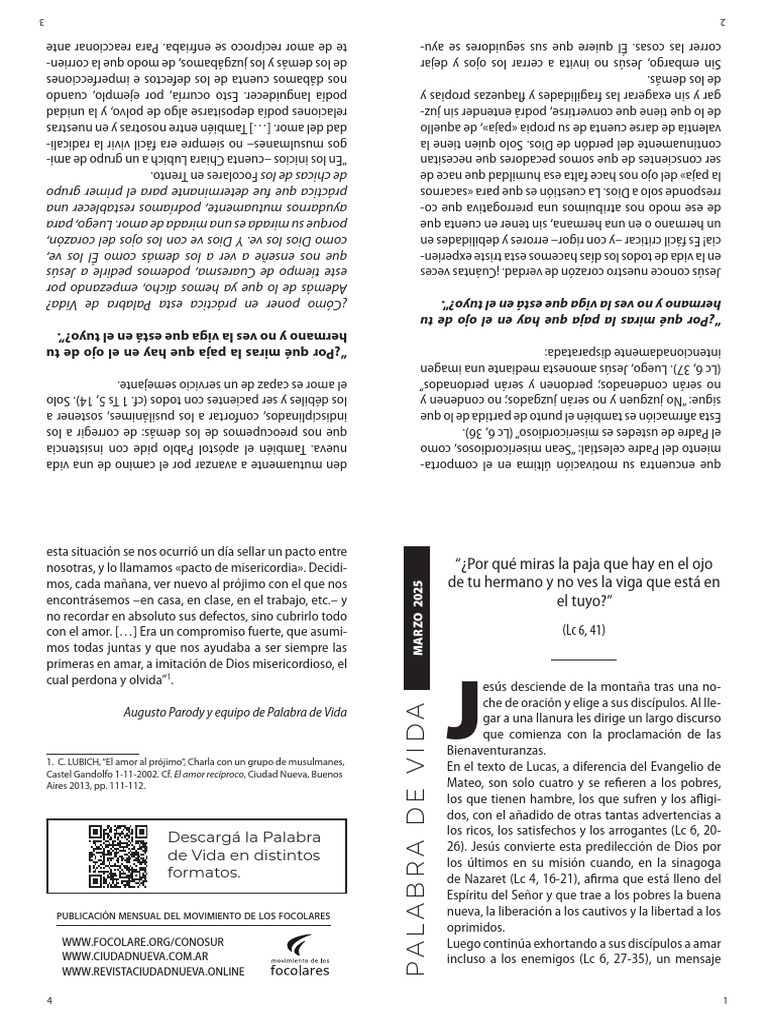 PdV-librito-202503 | PDF | Amor | Jesús