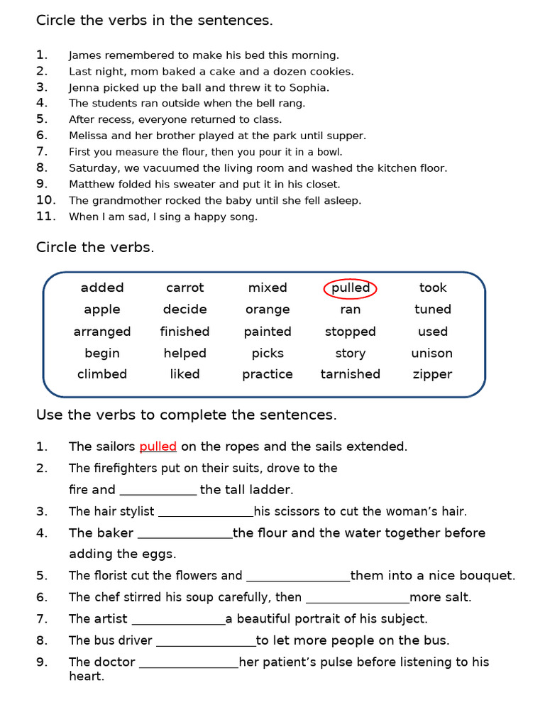 Grammar worksheet | PDF