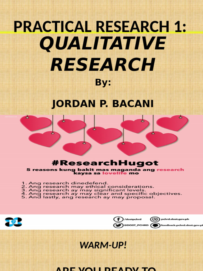 Practical-Research1-Qualitative | PDF | Quantitative Research | Qualitative Research
