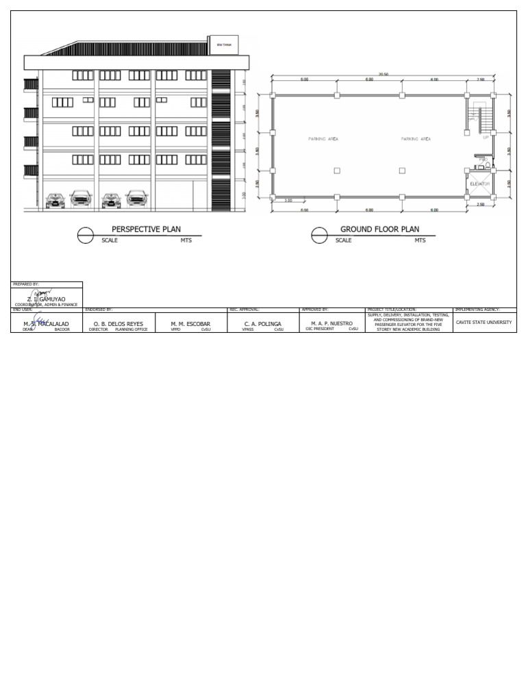 Elevator Floor Plan | PDF