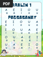 Pagsasanay Sa Pagbasa NG Pangungusap (Level 1) | PDF