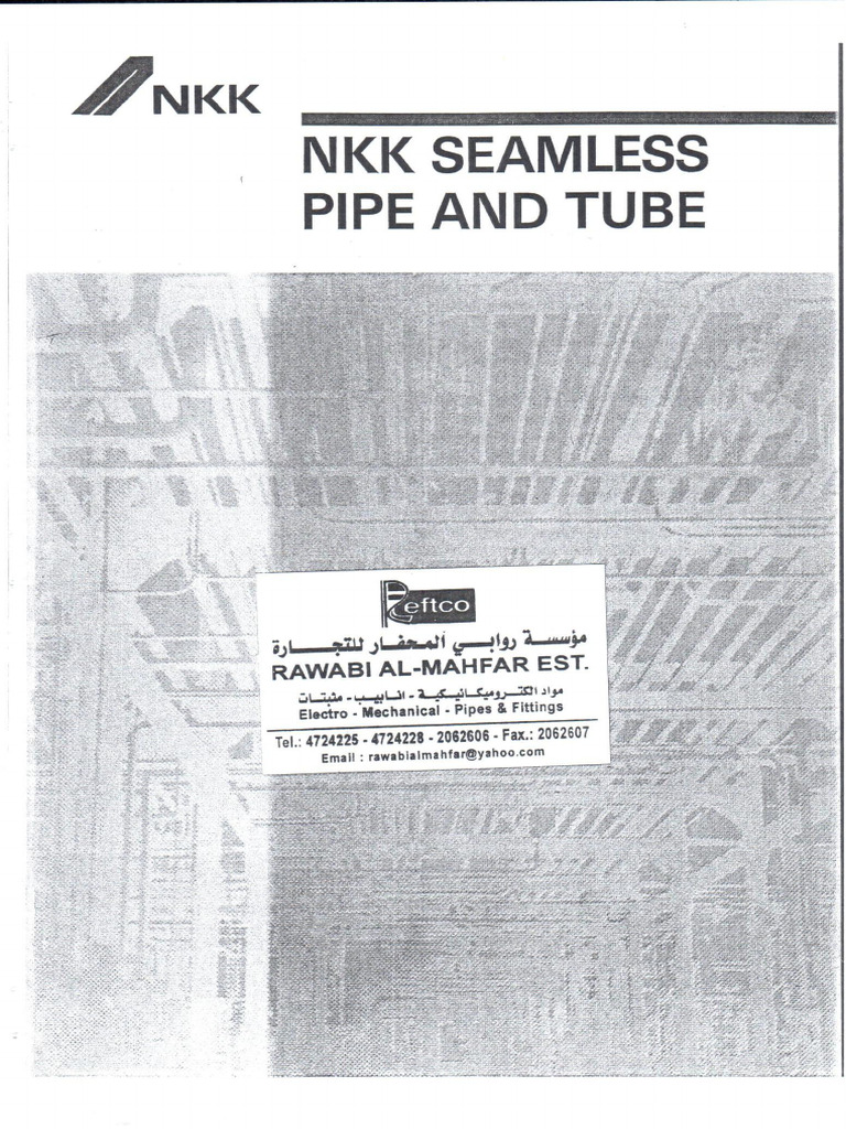 NKK Seamless Pipe | PDF