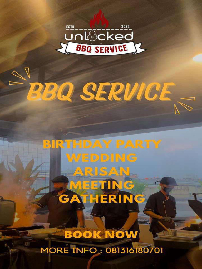 Pricelist Unlocked BBQ | PDF