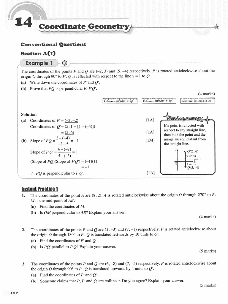 A14 - Coordinate Geometry 1 | PDF | Elementary Geometry | Euclidean Geometry