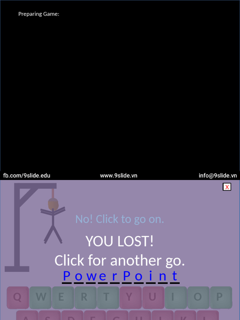 [9Slide] Hangman Game | PDF