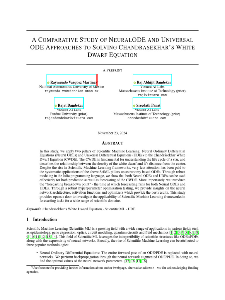 Raymundo SciML Research Paper | PDF | Partial Differential Equation ...