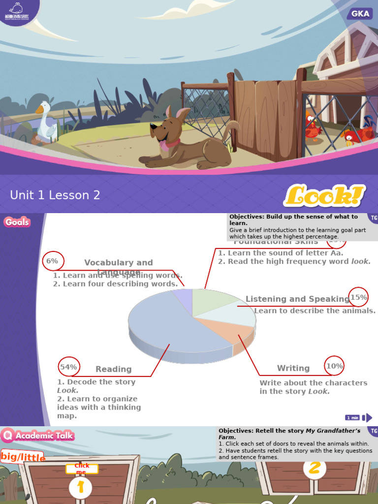 02 - Reach Higher Gka Unit1 L2 - Look | PDF | Applied Linguistics ...