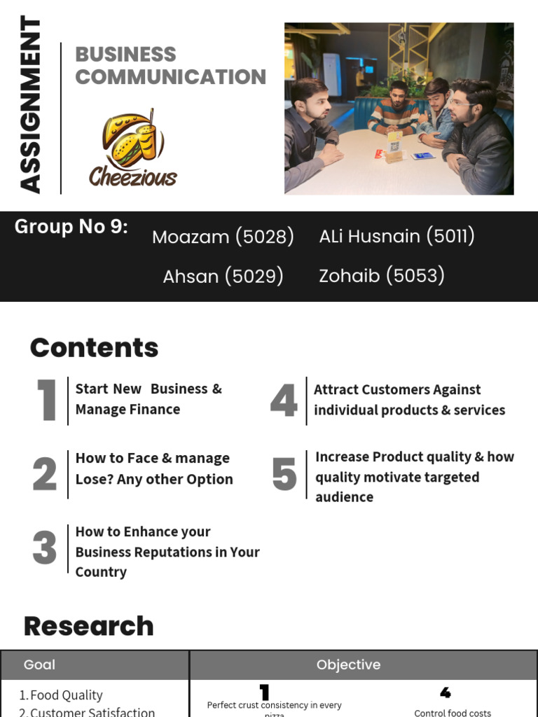 Business Strategies for Pizza Success | PDF | Business | Customer