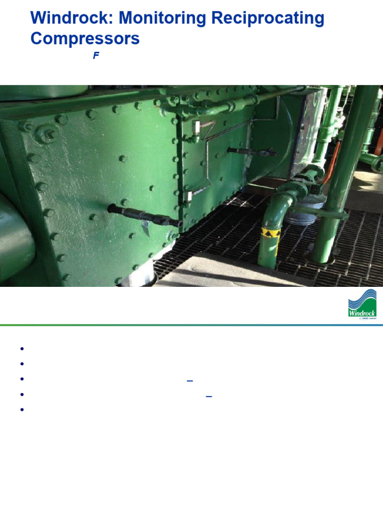 Monitoring Reciprocating Compressors | PDF | Piston | Pump