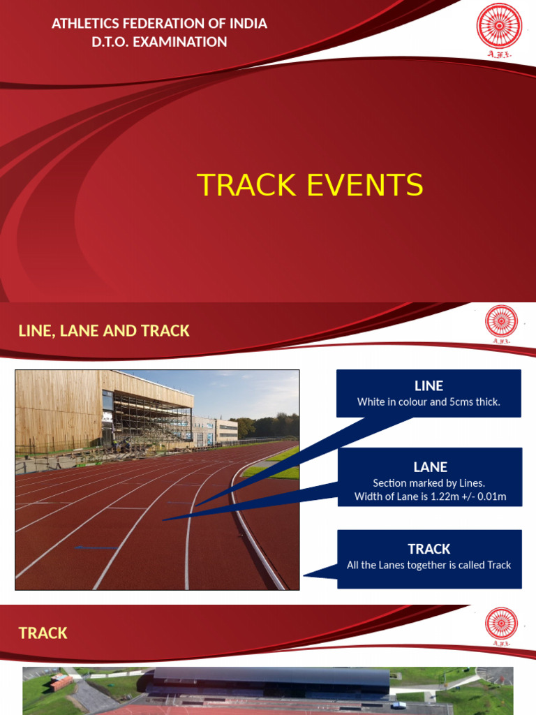 Track Events Guidelines and Procedures | PDF | Track And Field | Sport ...