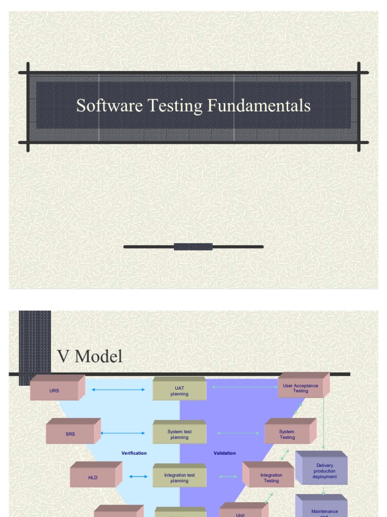 Software Testing Fundamentals | PDF | Software Testing | Software Bug