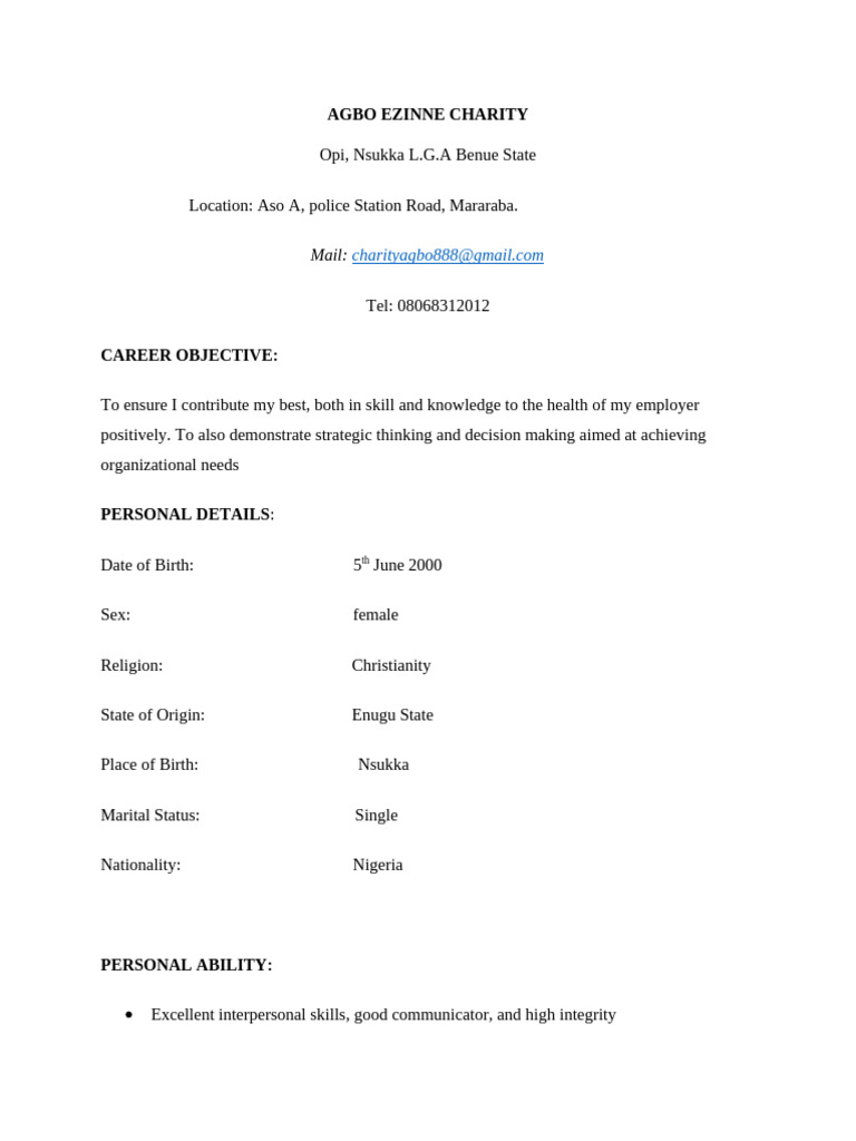 Agbo Ezinne | PDF