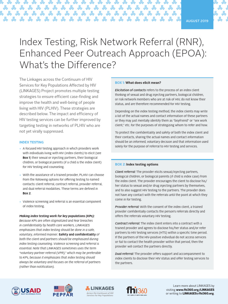 LINKAGES-Index-Testing-RNR-EPOA-What's-the-difference FINAL | PDF ...