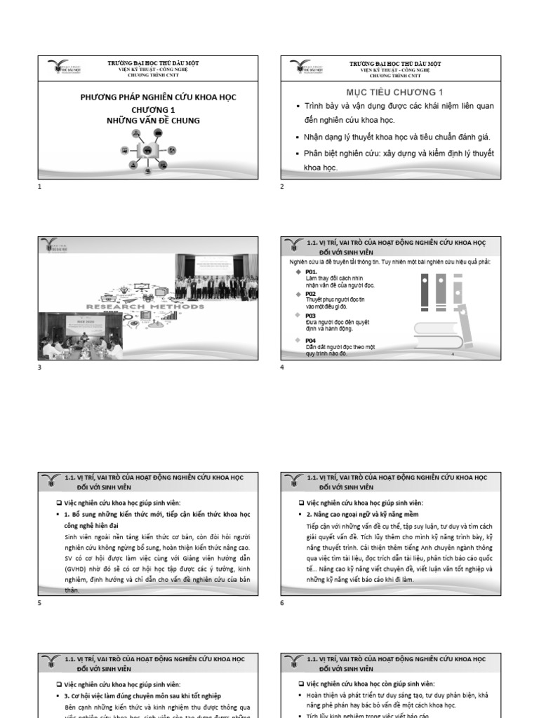 Chuong 1. Nhung Van de Chung NCKH D22CNTT 2022 2023 GuiHV | PDF
