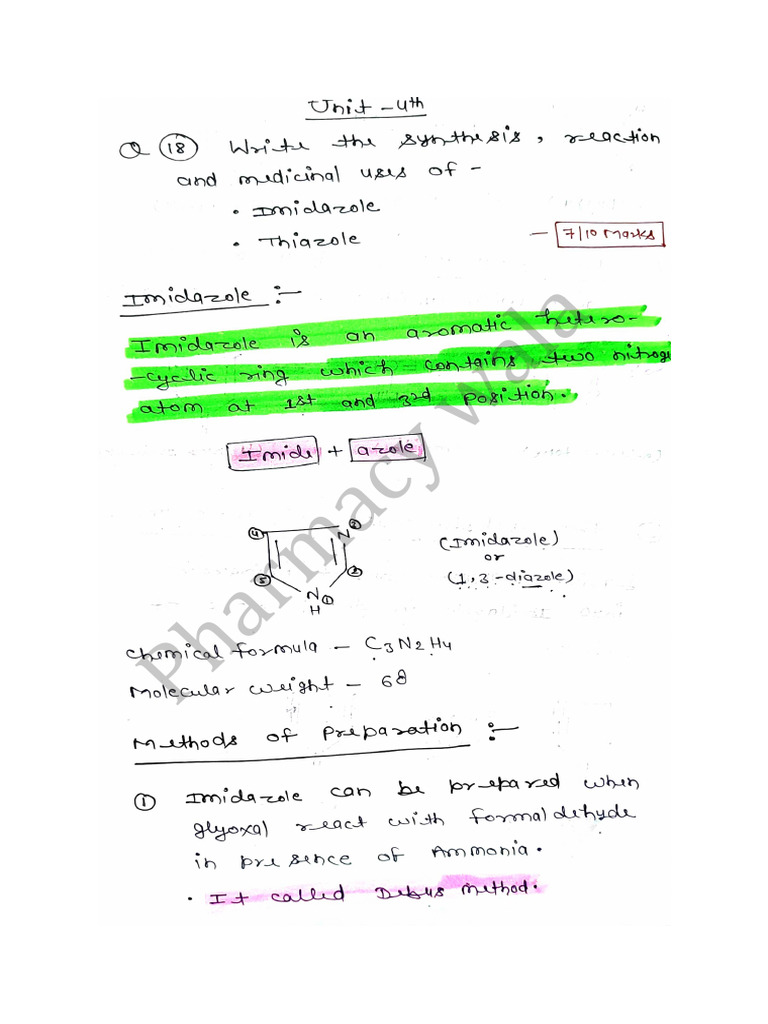 U 4 POC 3 Important Questions B Pharm 4th Sem Shahruddin Khan | PDF | You Tube | Pharmaceutical ...