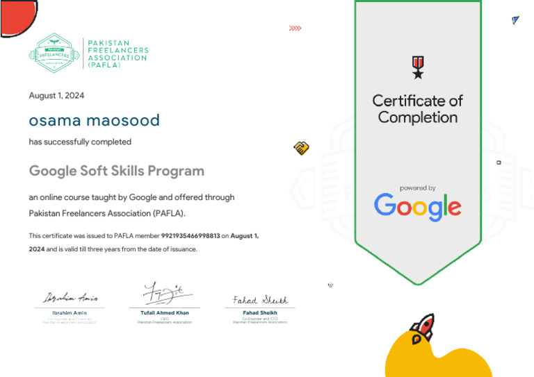 Google Soft Skills Program | PDF