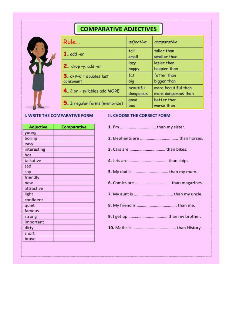 U5 - Comparatives | PDF