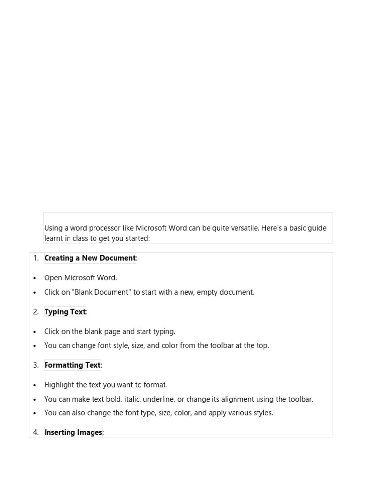 Cte 113 - Computer Application Package Practical Workbook | PDF | Microsoft Excel | Microsoft Word