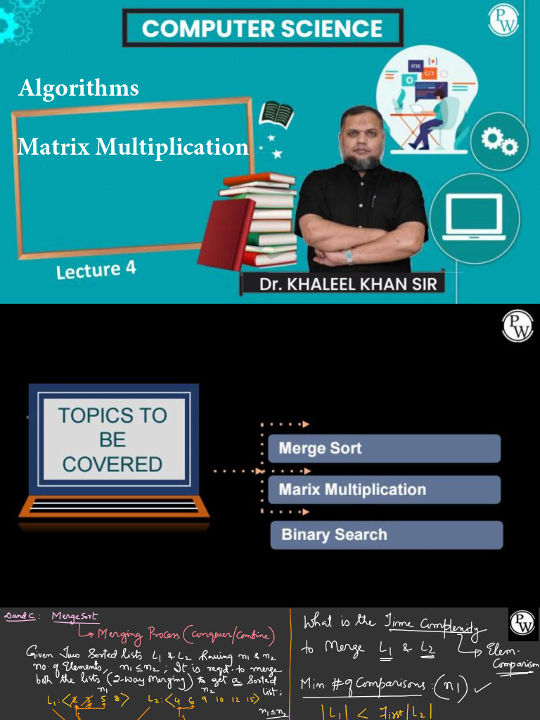 Matrix Multiplication Algorithms Guide | PDF