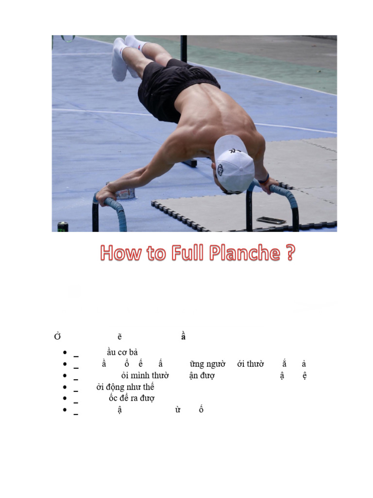 Làm Thế Nào Để Full Planche | PDF