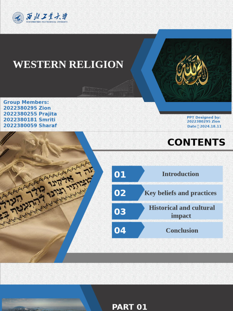 Overview of Western Religions | PDF | Salvation | Bible