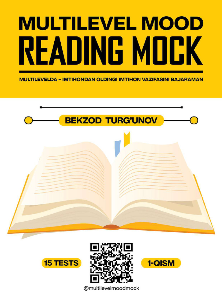 Multilevel Mood Mock Test - Reading (Fragment) | PDF | Cost Of Living ...