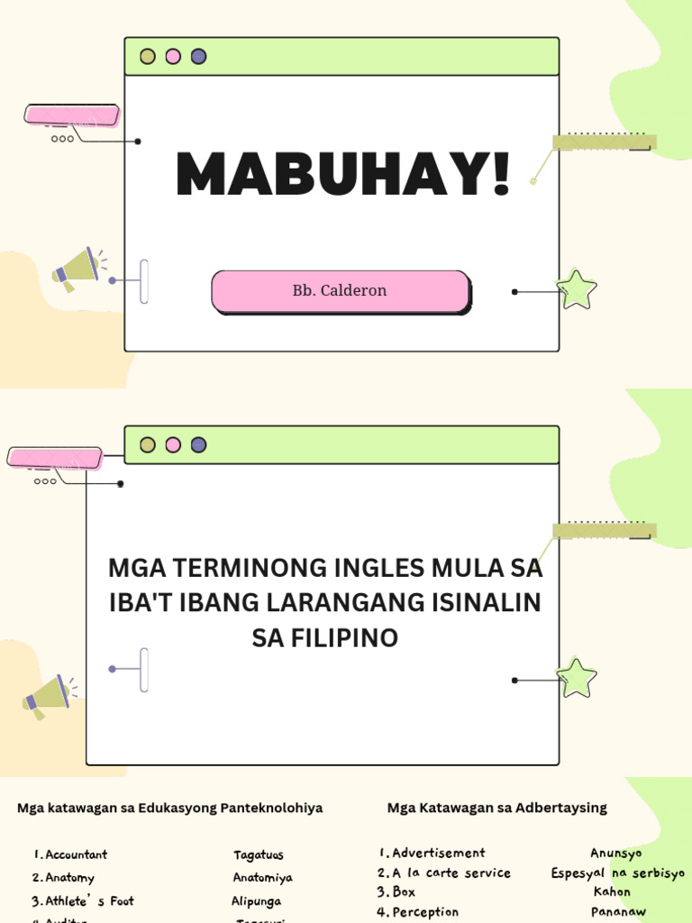 Pre Final Filipino | PDF
