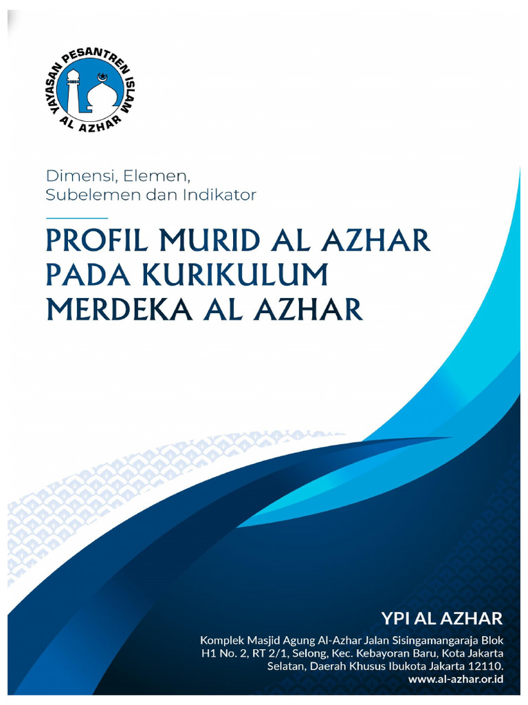 (Tk-Sd-Smp-Sma) Profil Murid Al Azhar | PDF