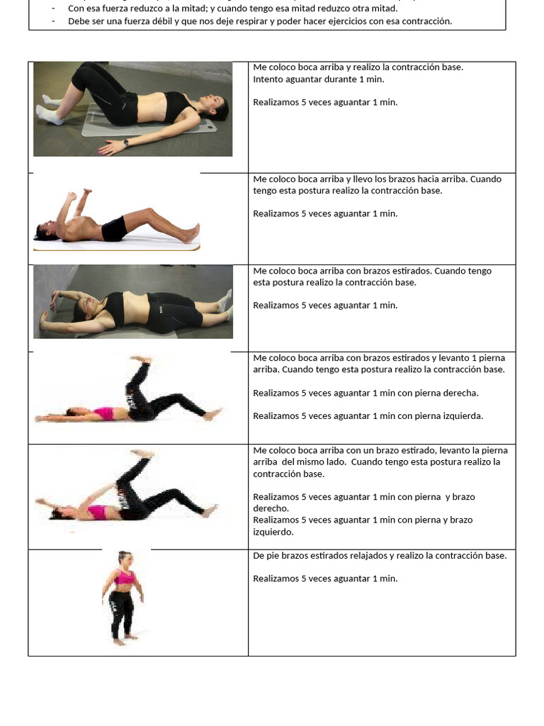 Contraccion Base | PDF