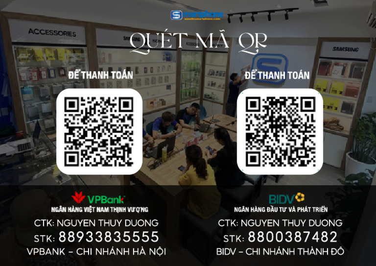 Mẫu quét QR Code - Bán hàng | PDF